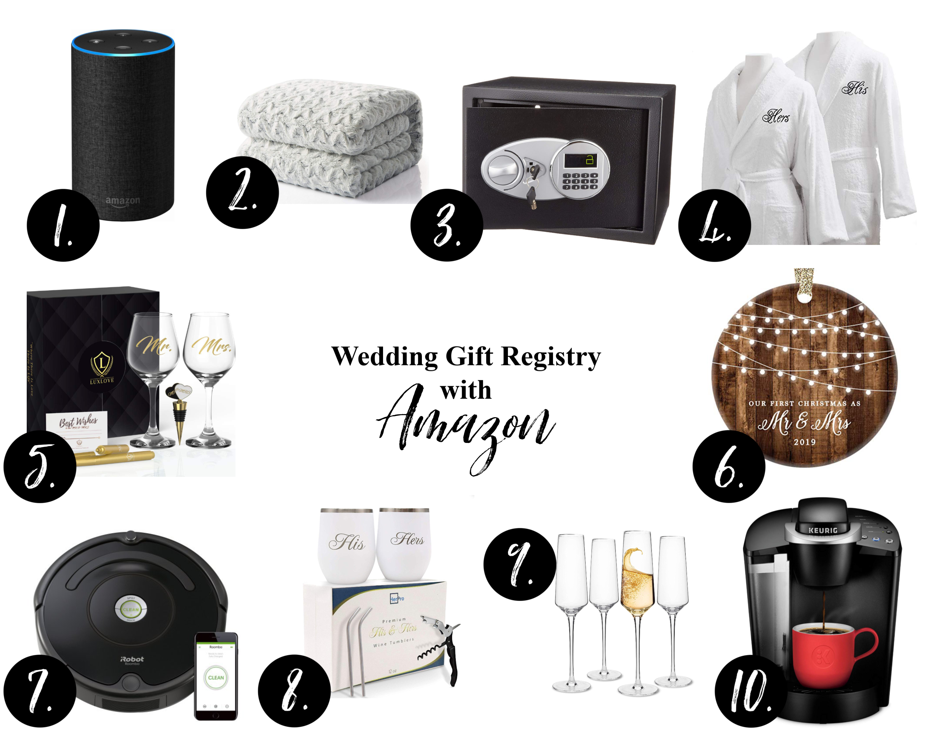 Wedding Gift Guide with Amazon - Mrs Profresh